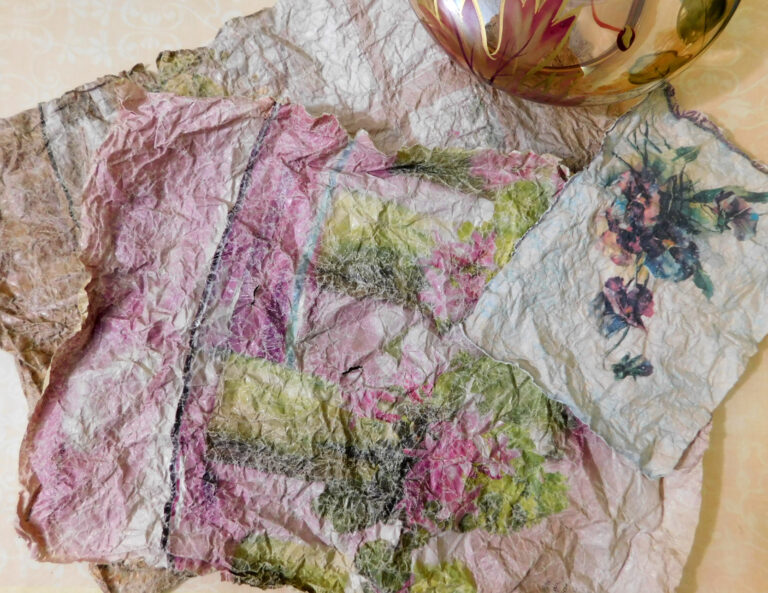 DIY Momigami – Japanese Paper Kneading Technique – Mary Ferrari Graphic ...